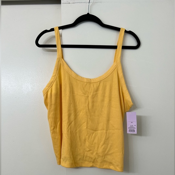 wild fable | Tops | New Wild Fable Yellow Crop Tank | Poshmark